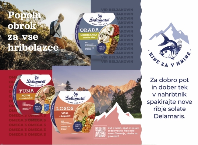 Ribe za v hribe | Marketing Magazin